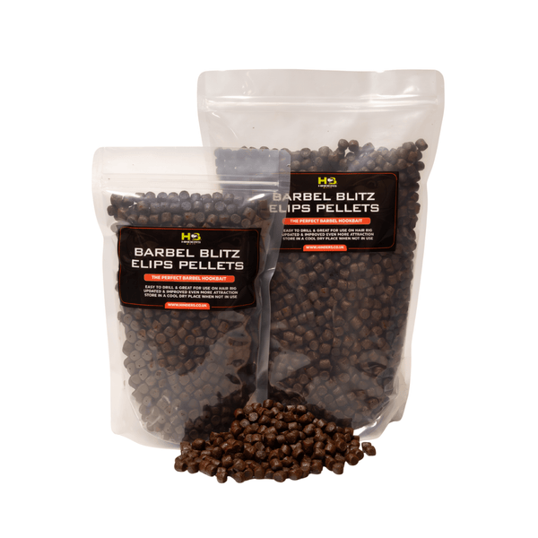 Hinders Barbel Blitz Elips Pellets - Best Barbel Baits - Hinders Baits